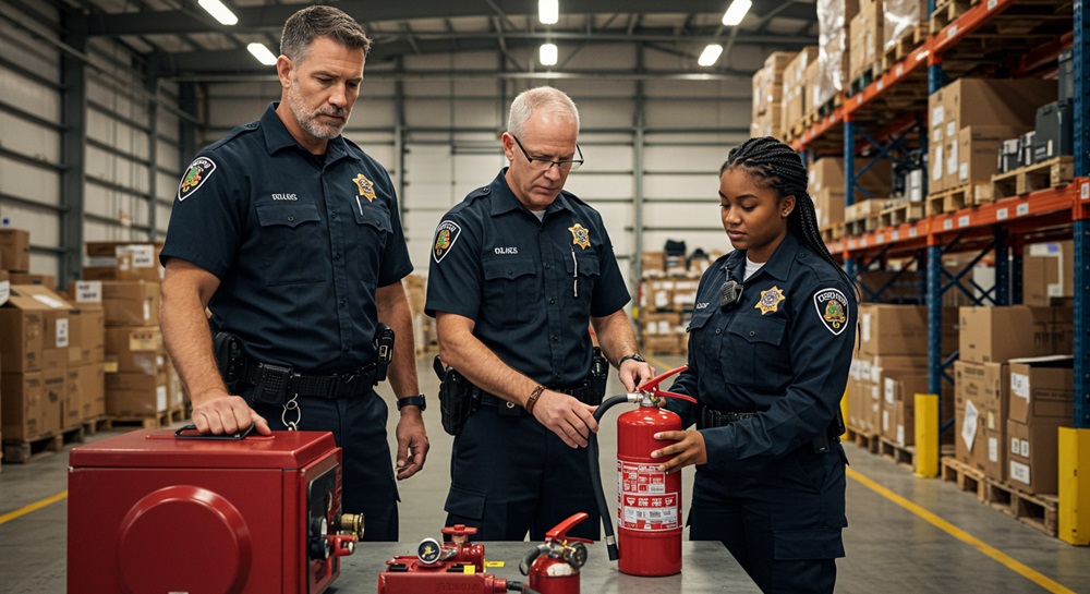 How Fire Watch Security Protects Your Business | ALK Global Security